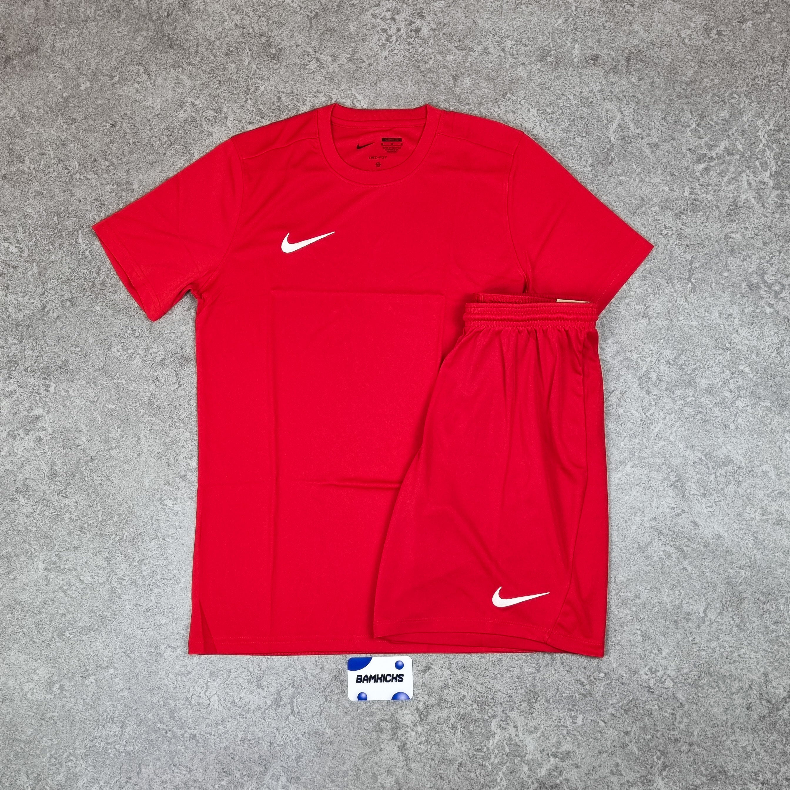 Nike Dri-Fit Set University Red/University Red – Bamkicks