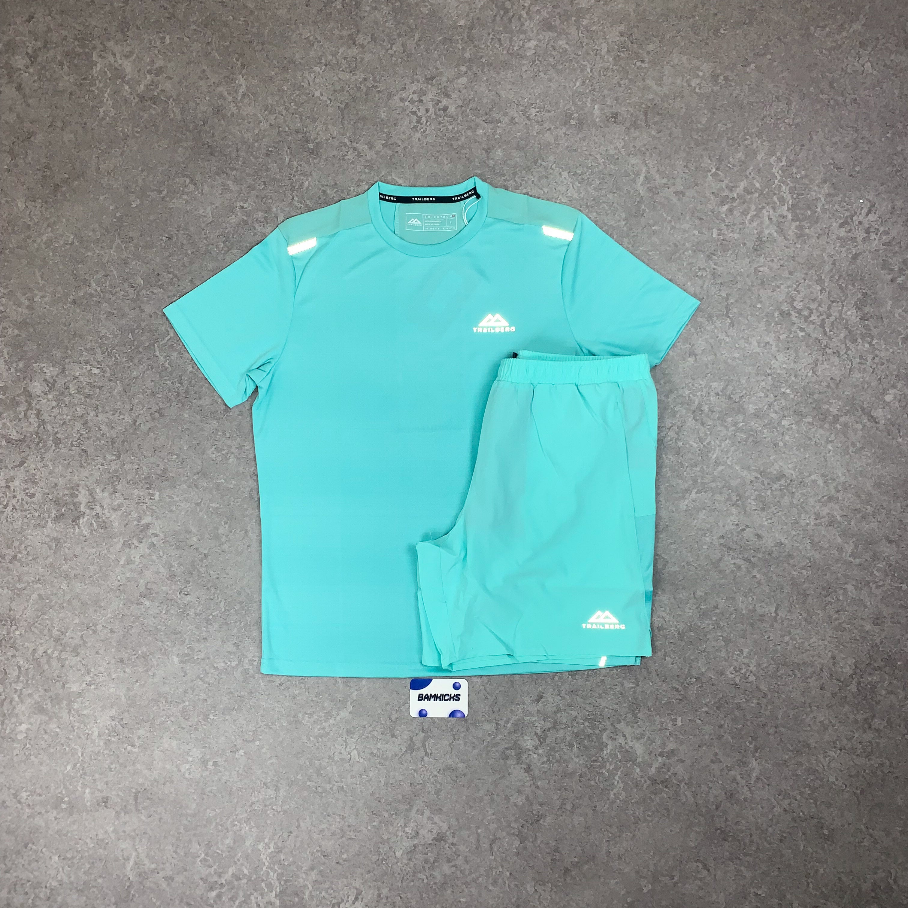 Trailberg Cloud Twinset - Turquoise – Bamkicks